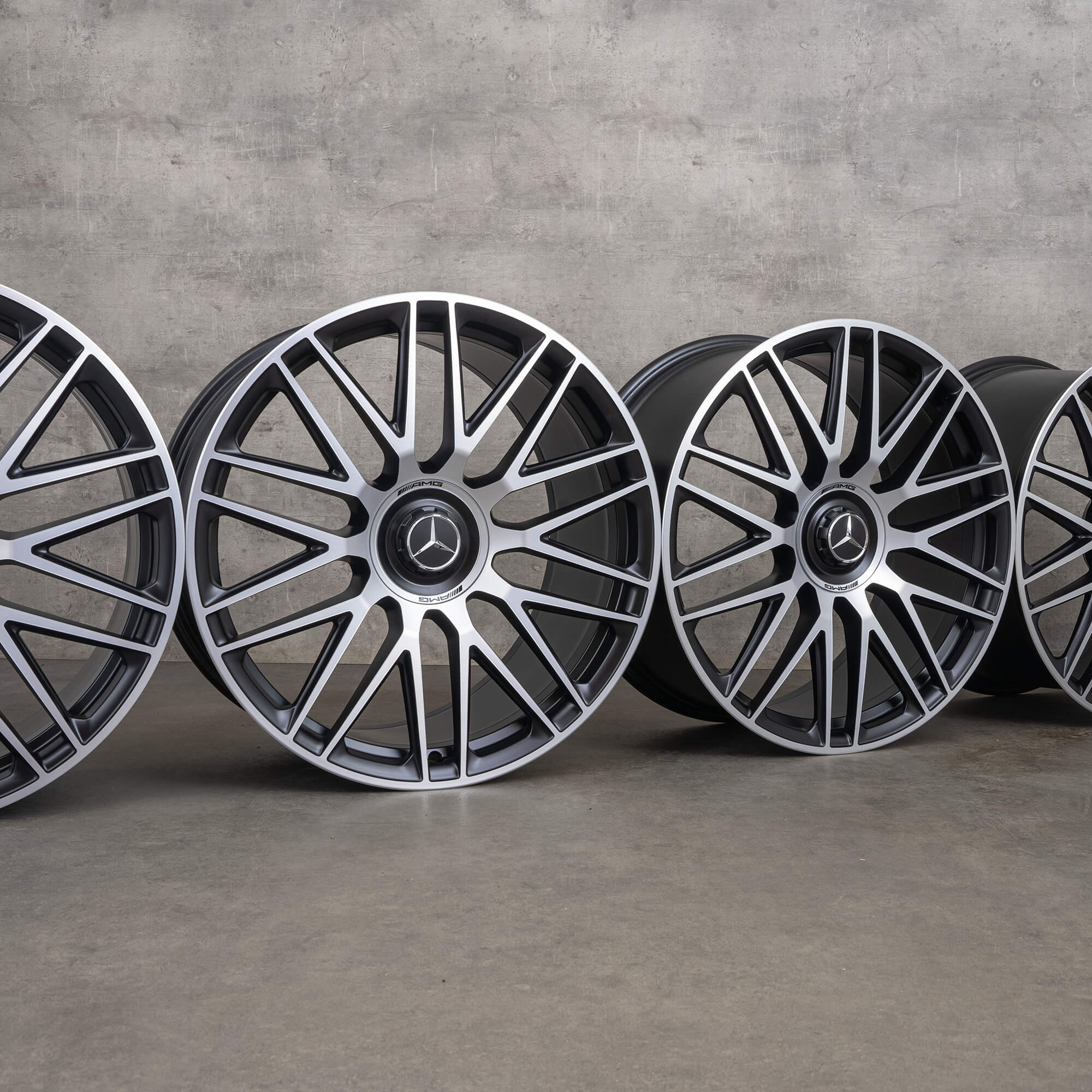 AMG Mercedes Benz SL 43 55 63 R232 21 inch rims A2324012900 A2324013000 NEW