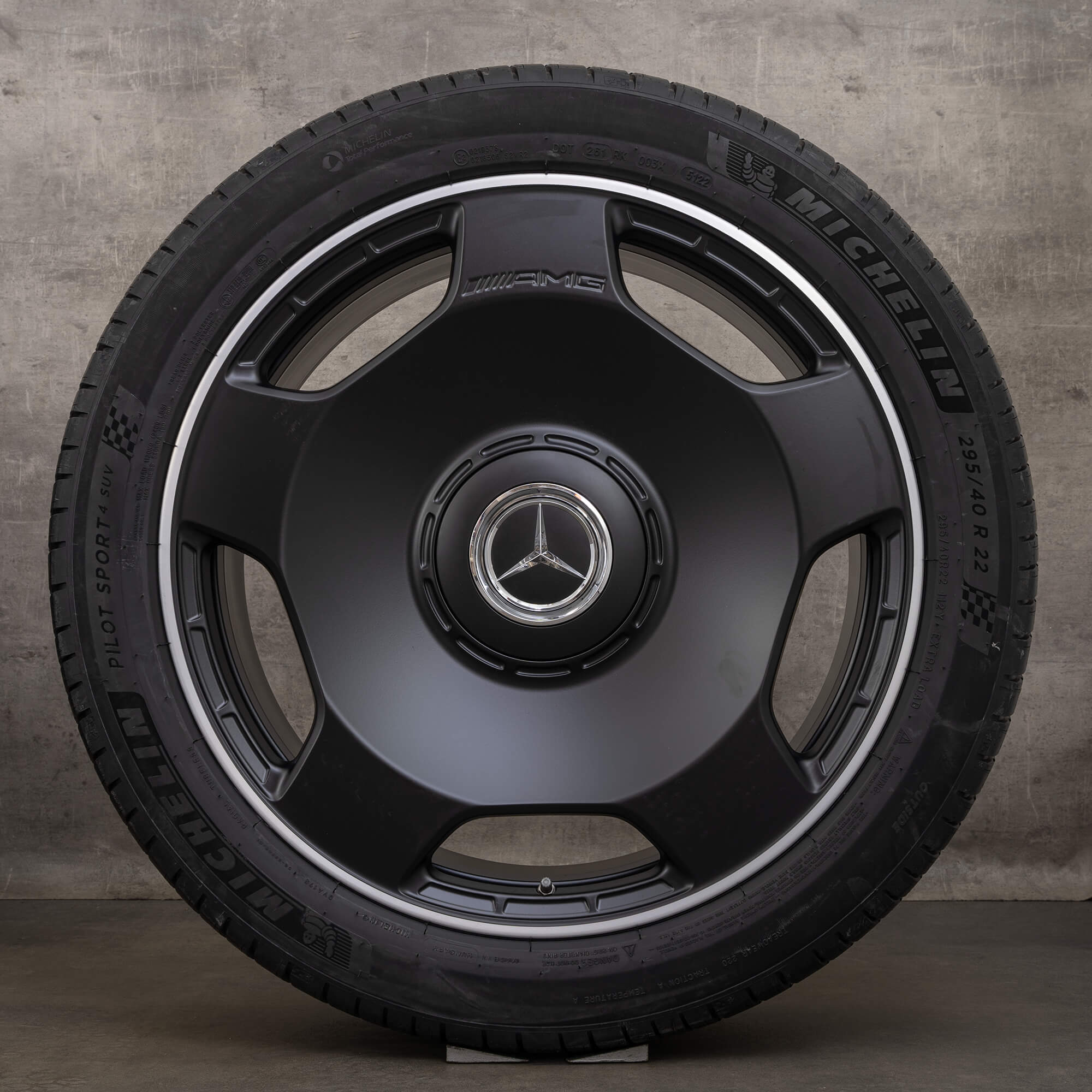 Llantas originales AMG Mercedes W463 G63 de 22 pulgadas con neumáticos ...