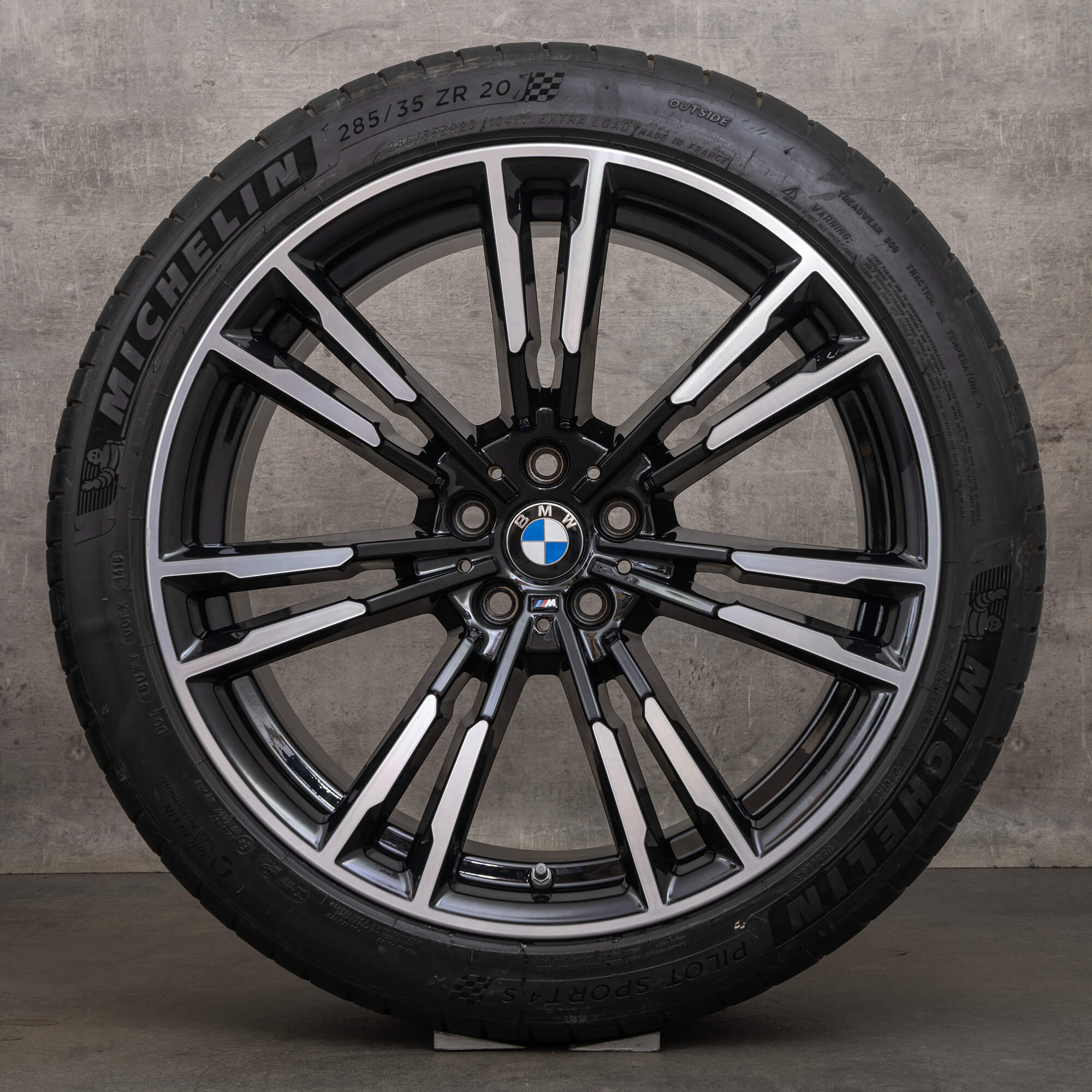 BMW M5 F90 summer wheels 20 inch rims tires styling 706 M 7857077 7857078