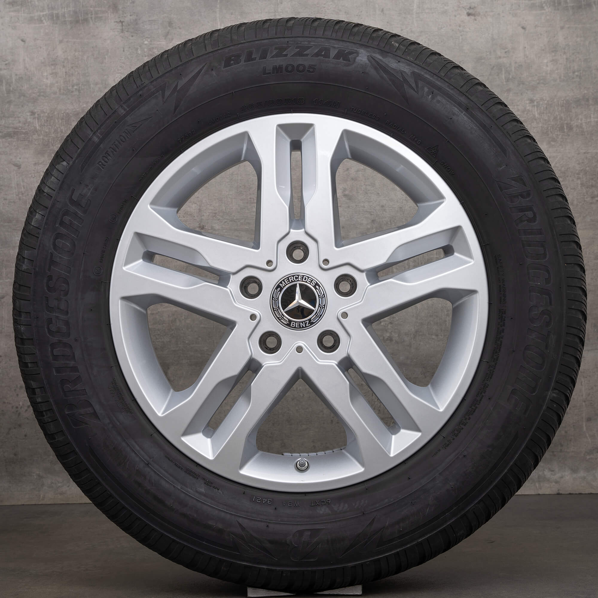 Mercedes Benz G-Class W463 G350 G400 G500 winter wheels 18 inch tires