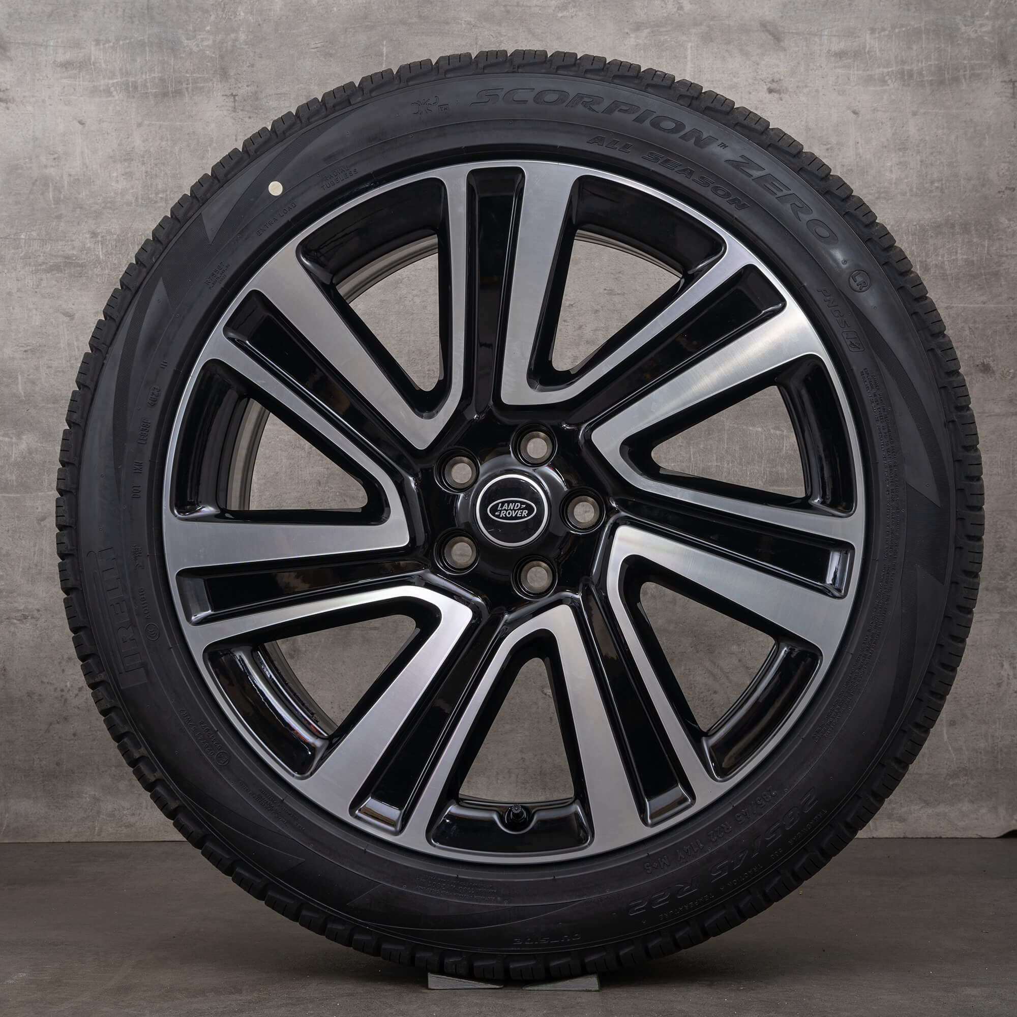 Land Rover Range V L460 all-weather wheels 22 inch rims grooves NEW