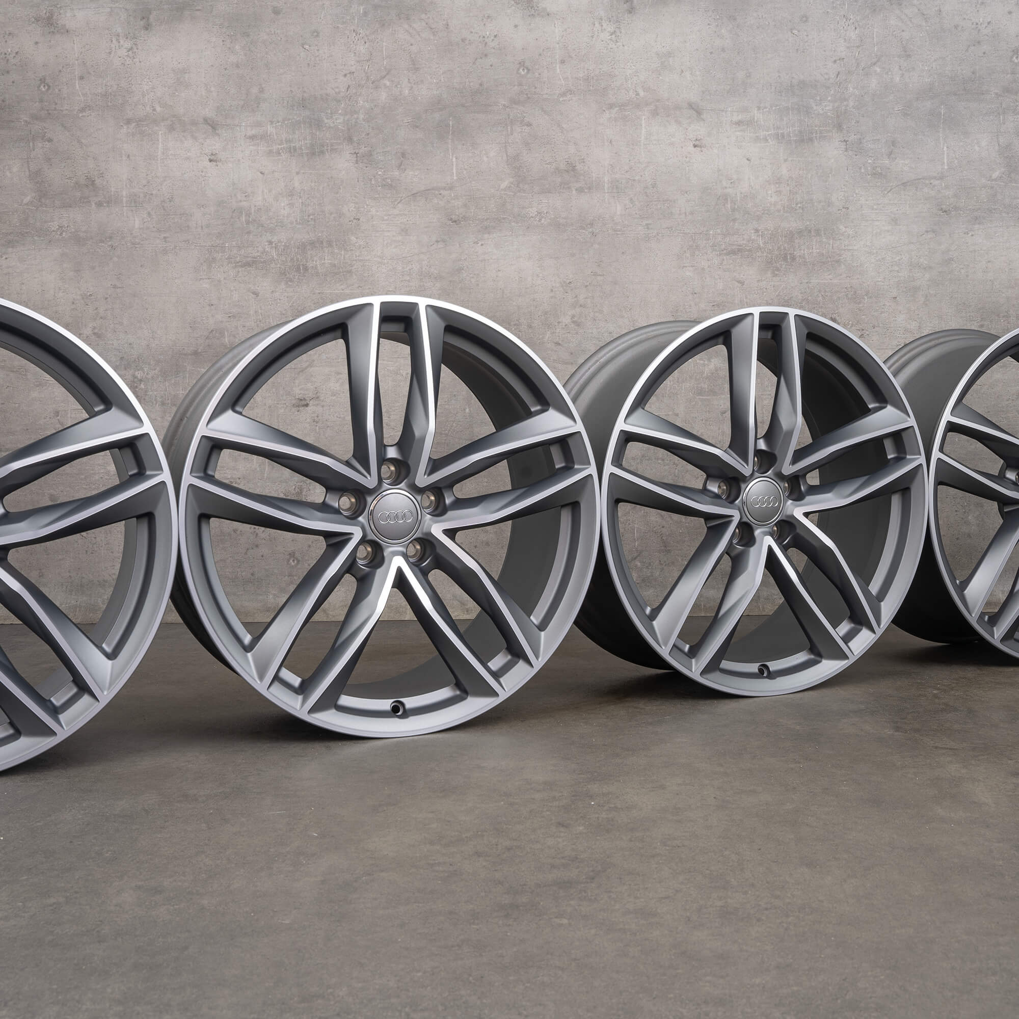 Audi A6 4G C7 Allroad 20 Zoll Felgen 4G9601025N anthrazit glanzgedreht NEU