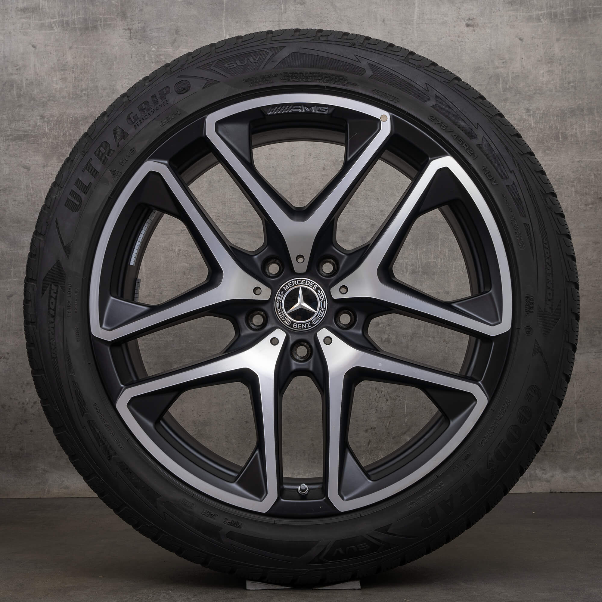 AMG Mercedes Benz G Class W463A G63 winter wheels 21 inch rims tires