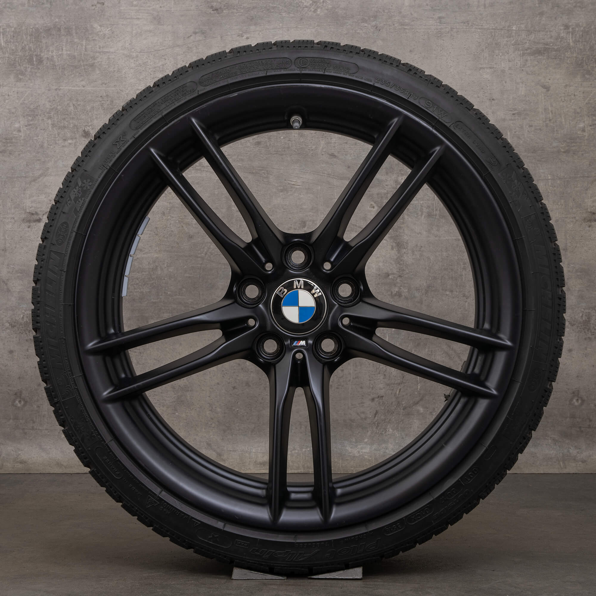 BMW M2 F87 jantes de 19 polegadas rodas inverno pneus alumínio estilo 641 M