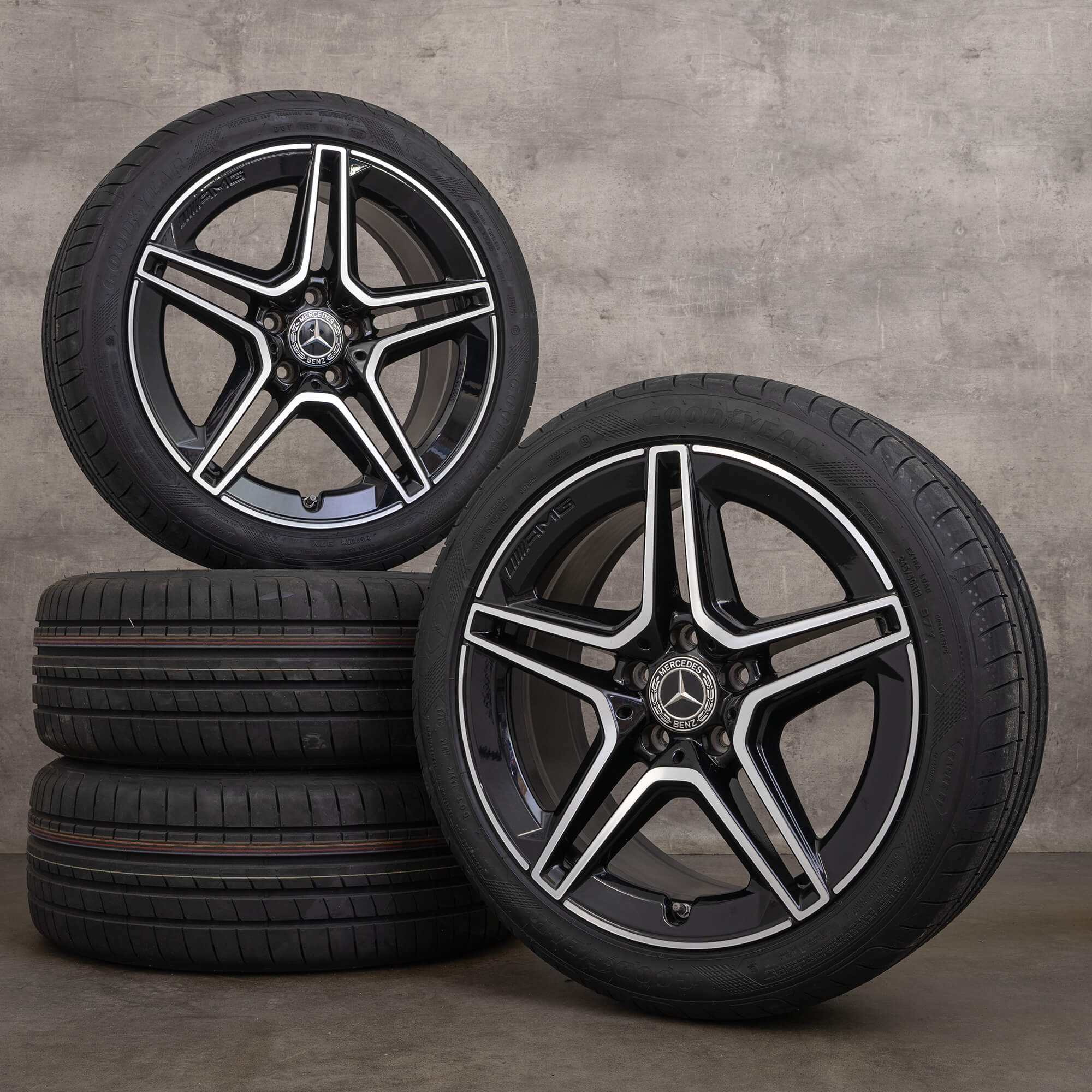 Originale AMG Mercedes C Klasse W205 S205 C205 A205 18-tommers ...