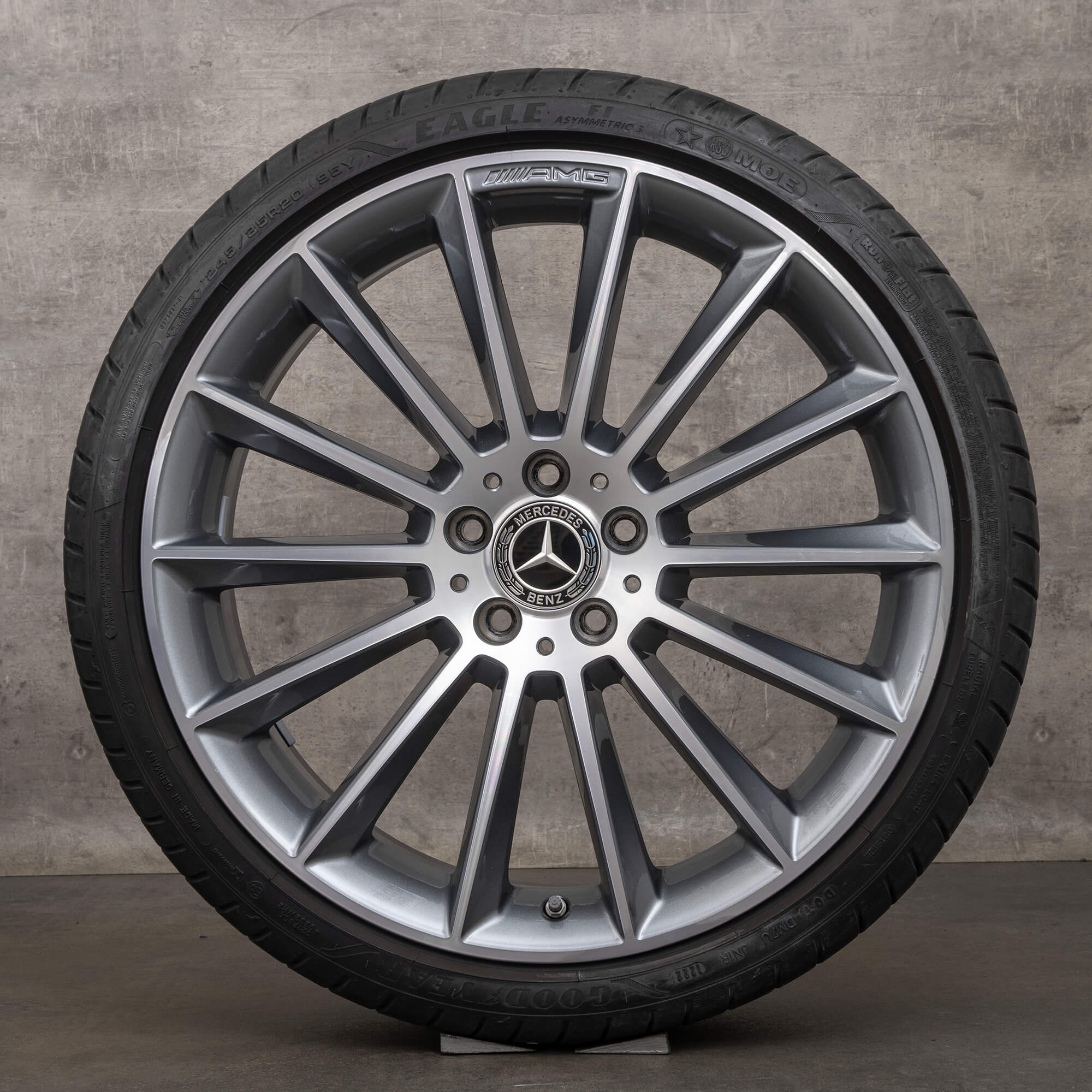 AMG Mercedes Benz CLS C257 summer wheels 20 inch rims tires aluminum