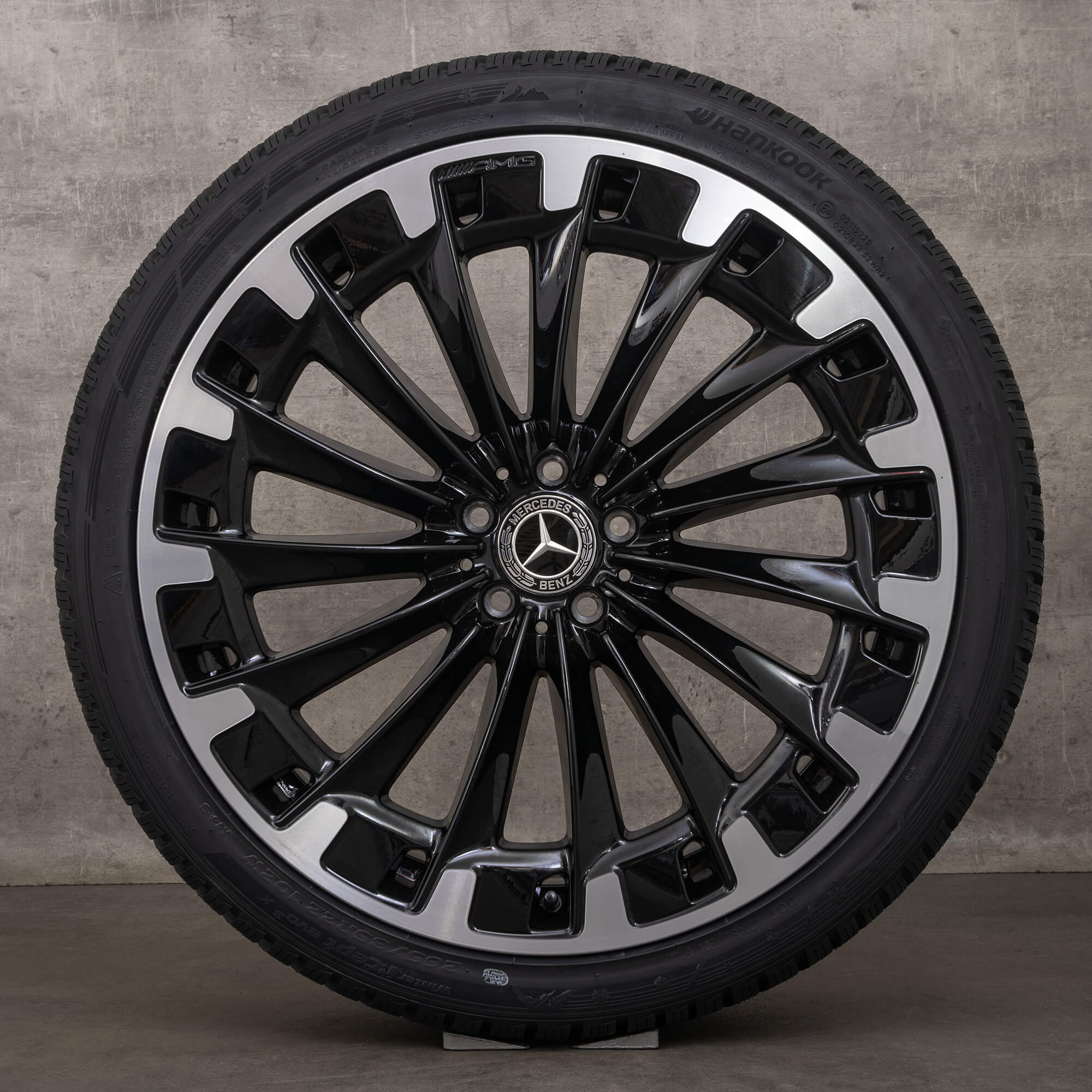 Originale AMG Mercedes Benz EQE X294 SUV vinterdæk 22 tommer fælge vinterhjul