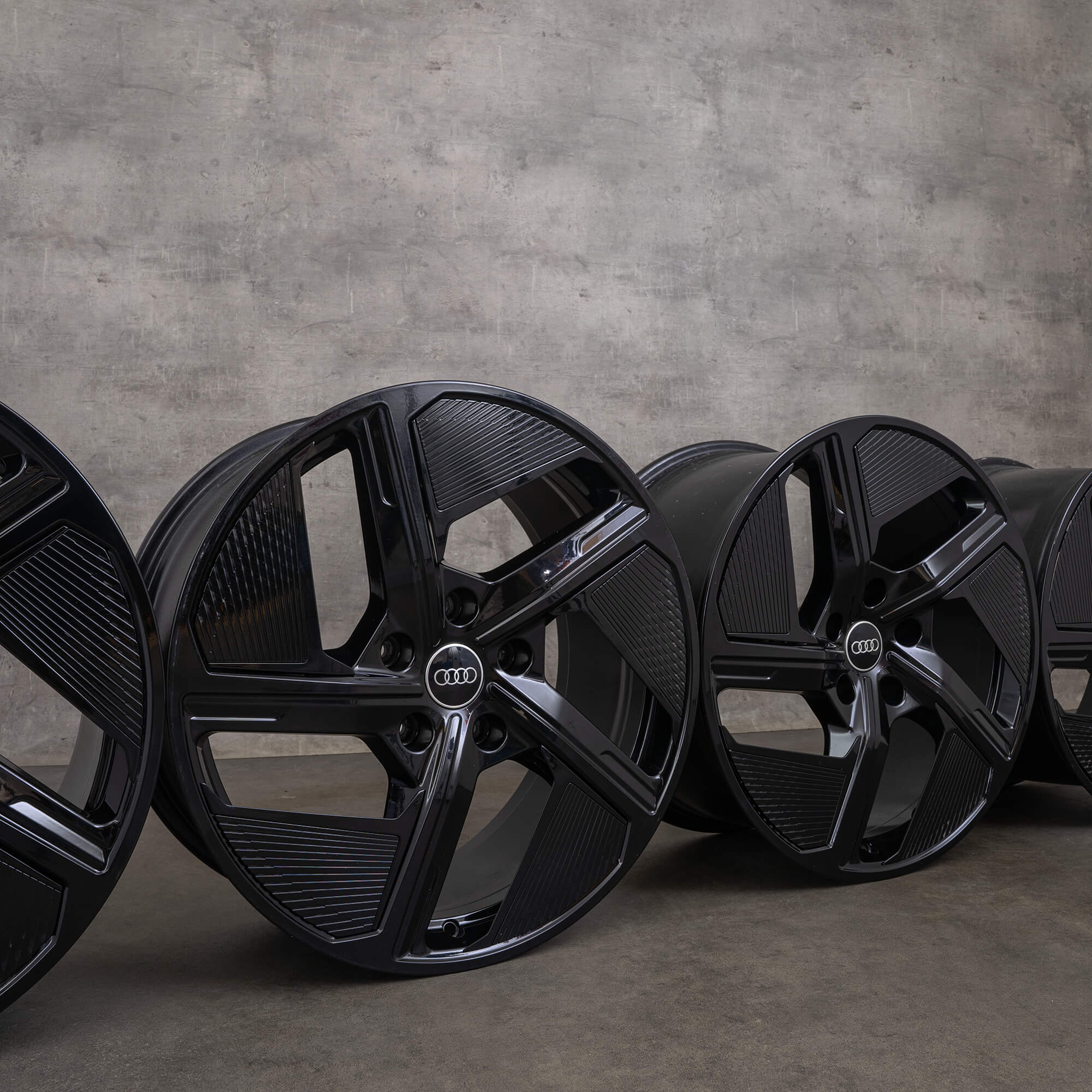 Audi 20 inch velgen e-tron GT FW Aero aluminium 4J3601025F 4J3601025H