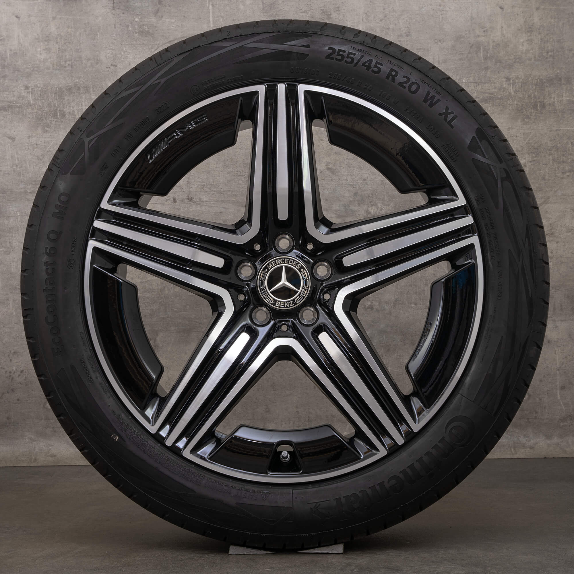 AMG Mercedes Benz GLC X254 20 inç jantlar yaz lastikleri jantları alüminyum