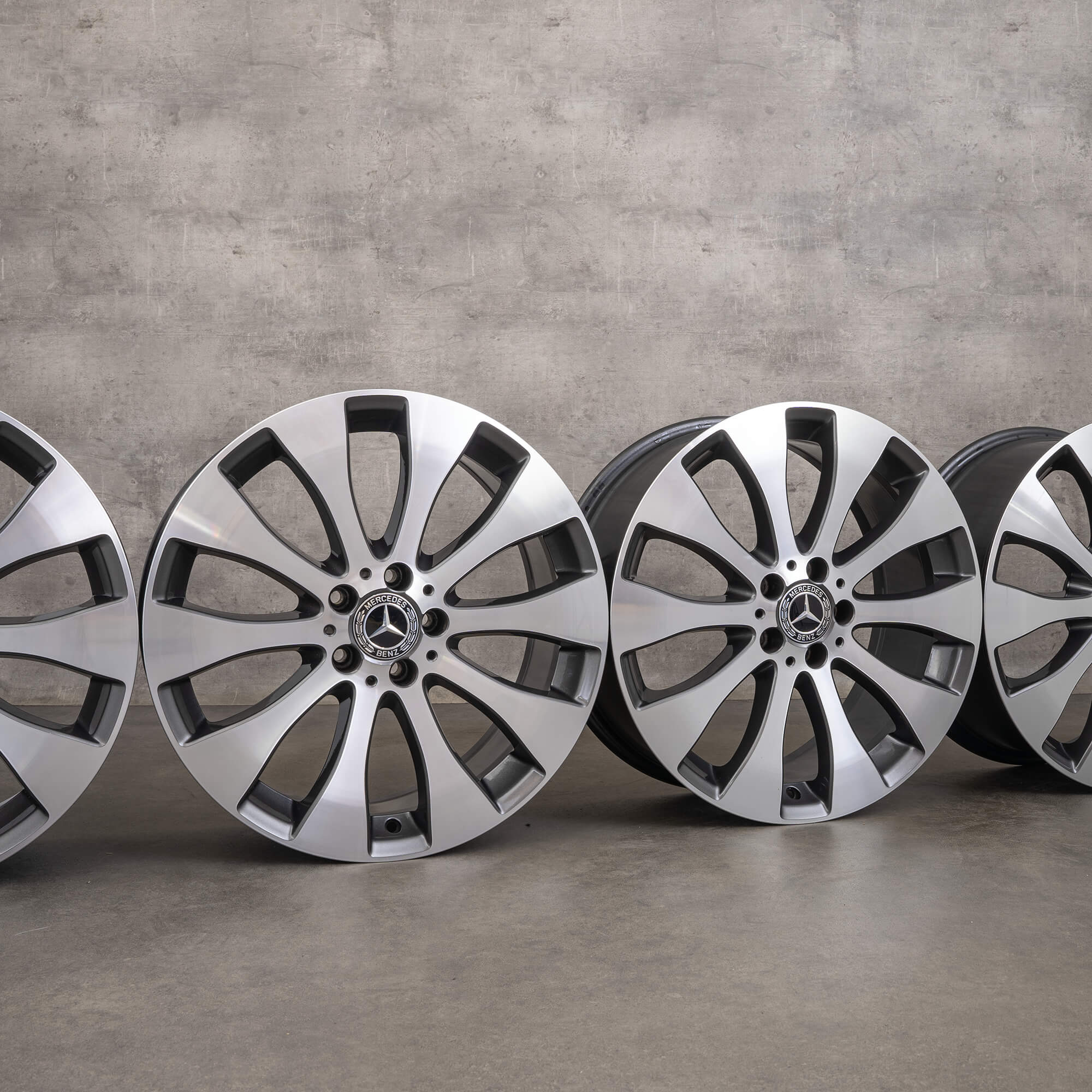 Llantas originales Mercedes Benz GLC X253 C253 Clase E X213 de 19 pulgadas