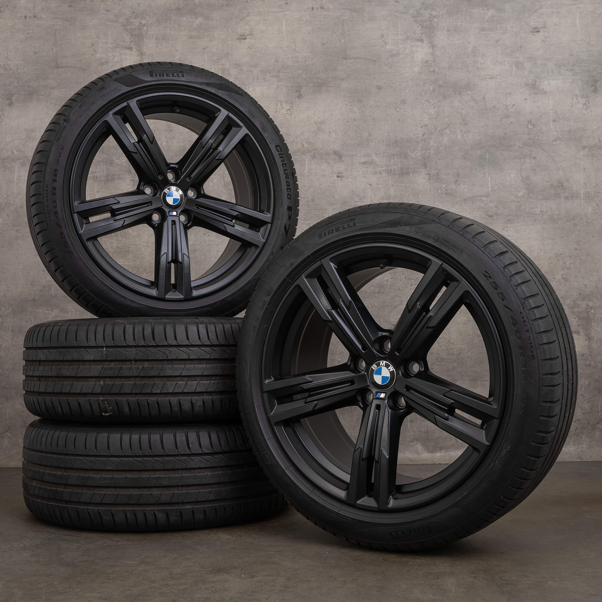 Original BMW Serie 2 G42 3 G20 G21 4 G22 G23 Llantas de verano 18 ...