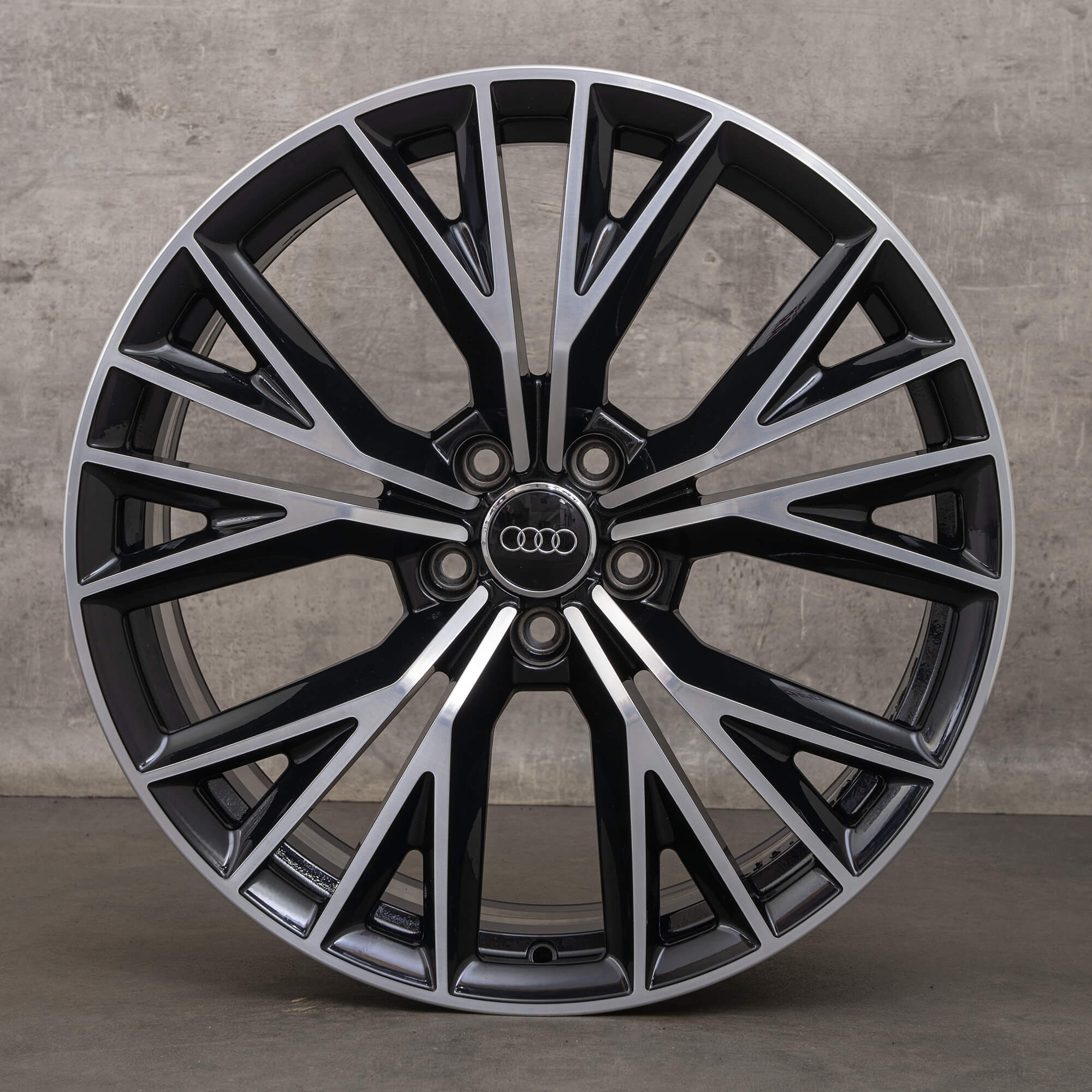 Originele Audi A7 S7 4G C7 20 inch velgen 4G8601025BE aluminium zwart