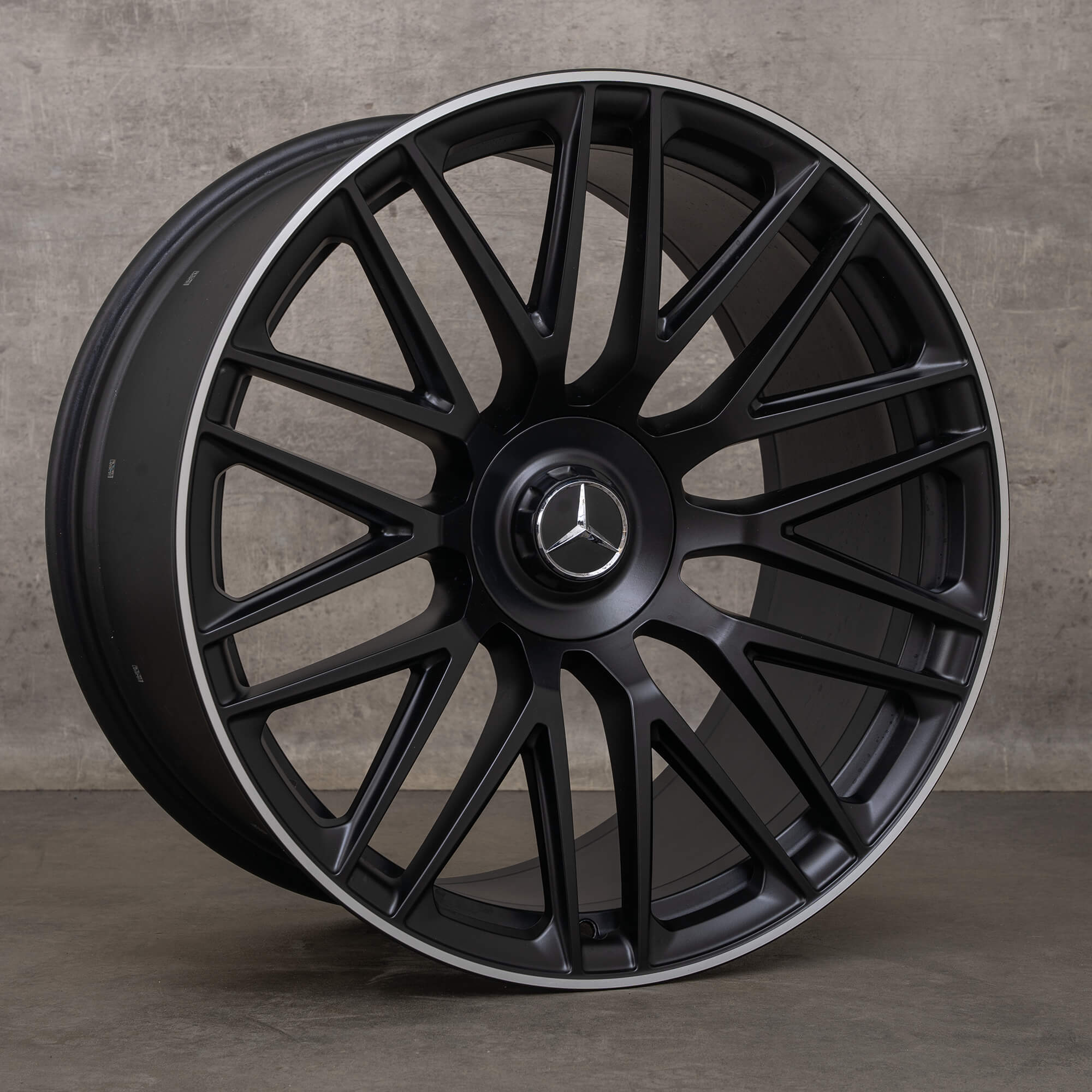 Originale AMG Mercedes Benz GT C192 21 Zoll Felge A1924012000 schwarz matt