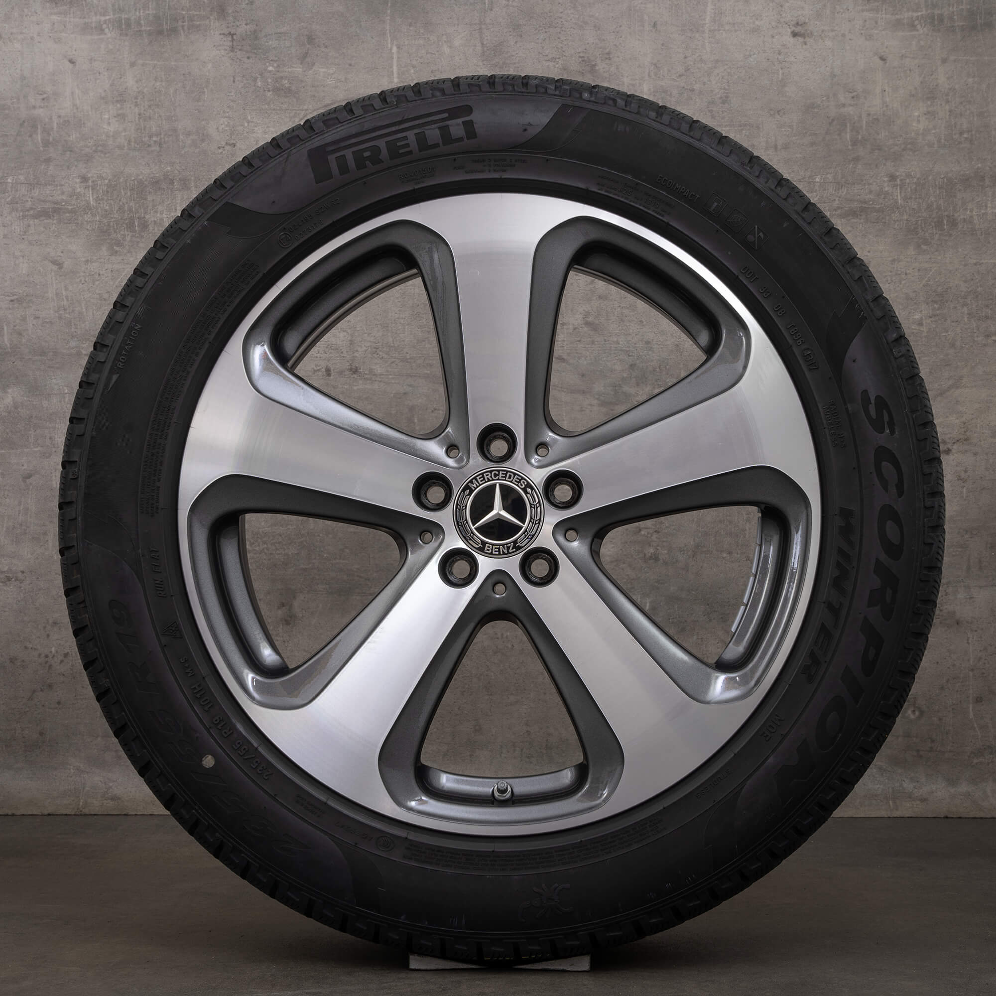 Originální Mercedes Benz GLC X253 C253 19 palcové zimni disky kol ...