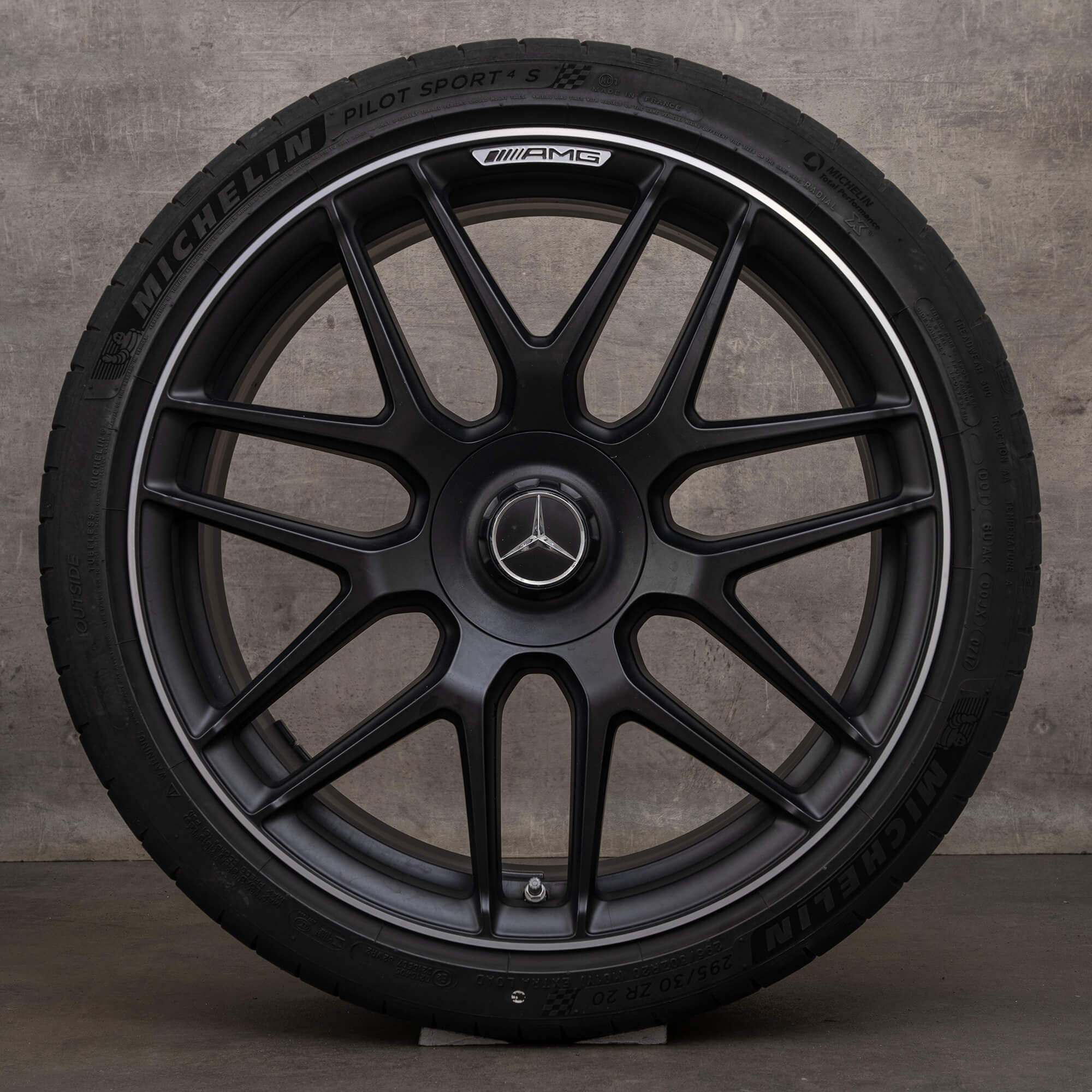 Originale Mercedes AMG E63 S W213 S213 20-tommers felger vinterdekk ...